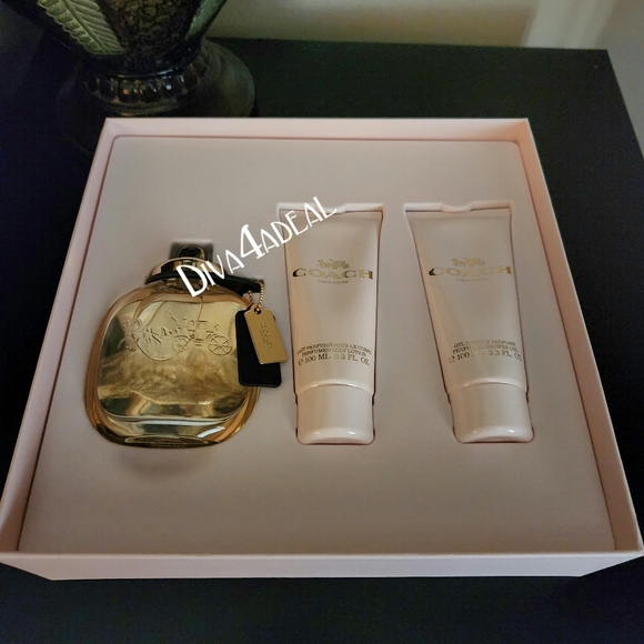 Coach | Other | Coach New York By Coach 34 Oz Shower Gel Body Cream 3pc ...